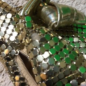 Bags | Gold Small Metal Mesh Purse | Poshmark